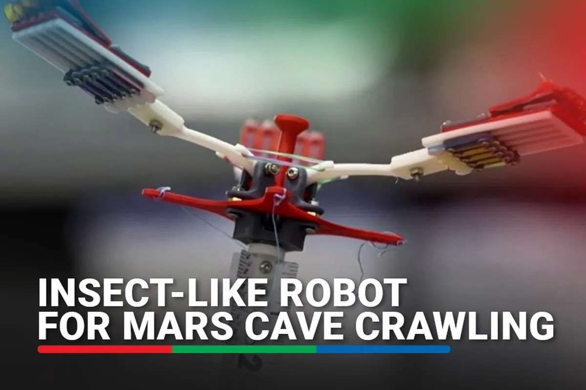 Insect-like robot for Mars cave crawling | ABS-CBN News