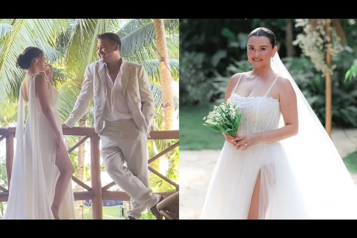 Angelica Panganiban and Gregg Homan hold second wedding in Siargao ...