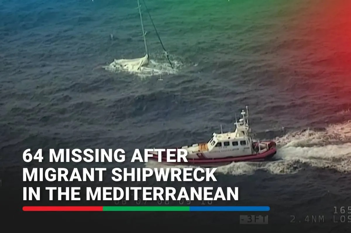 64 missing after migrant shipwreck in the Mediterranean | ABS-CBN News