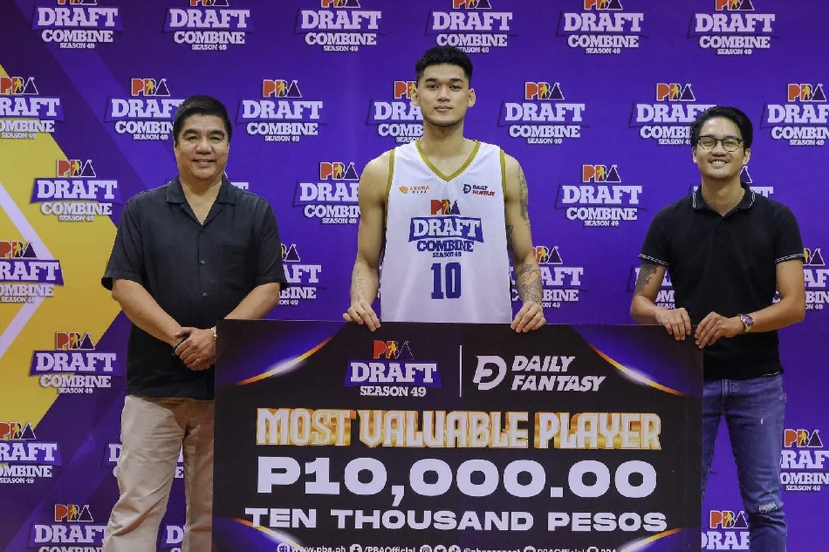 Jonnel Policarpio excels as PBA concludes Draft Combine | ABS-CBN Sports