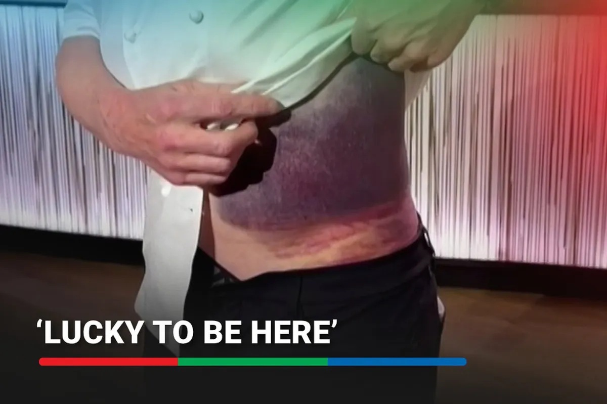 Celebrity chef Gordon Ramsay preaches importance of wearing a helmet ...