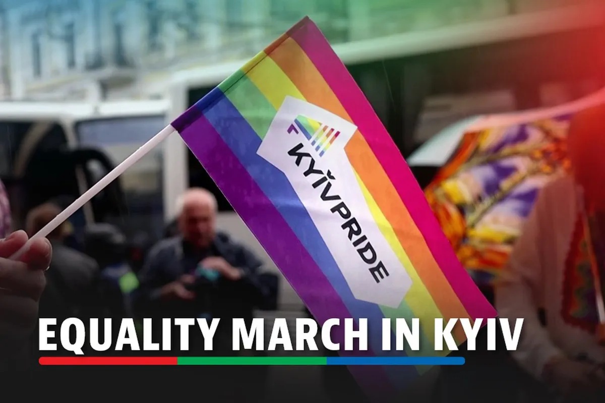 Ukraine's LGBT community gathers for Equality March in Kyiv | ABS-CBN News