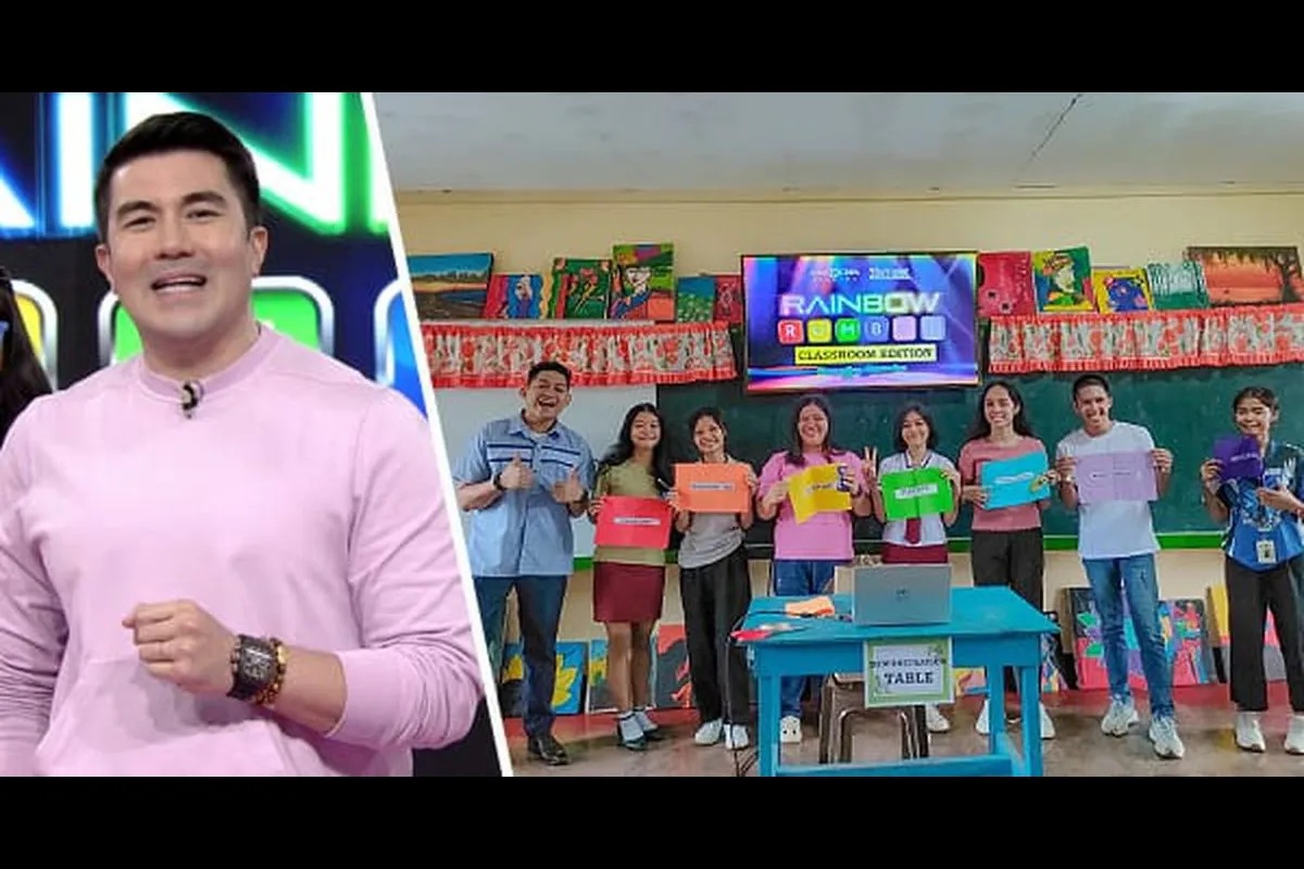 Luis expressed gratitude for high school teacher’s use of “Rainbow ...