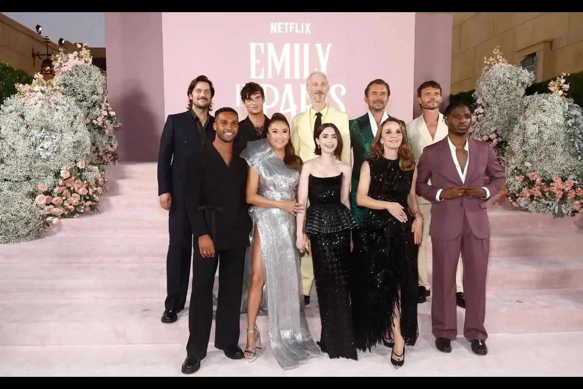 ‘Emily In Paris’ Cast Goes All-Out For Their Los Angeles Premiere | ABS ...