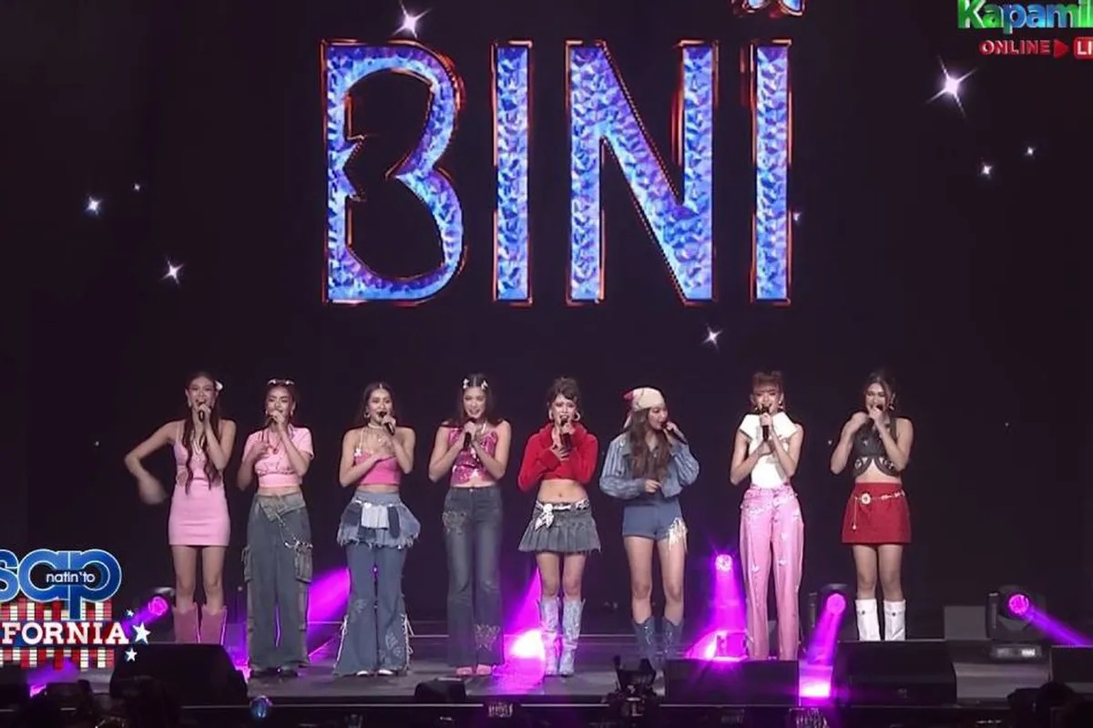 BINI gets warm welcome at 'ASAP in California' event | ABS-CBN ...