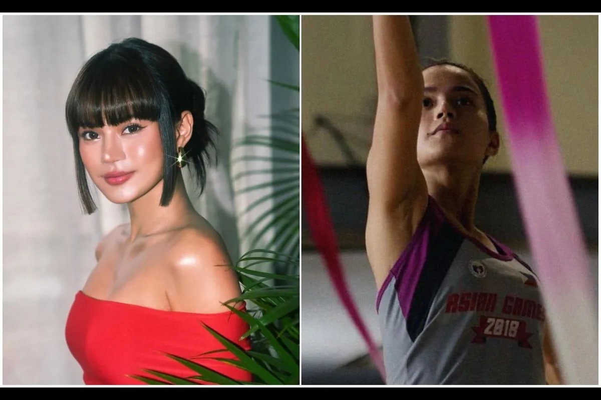 Look! Maris Racal as a Gymnast in the Upcoming Movie 'Sunshine' | ABS ...