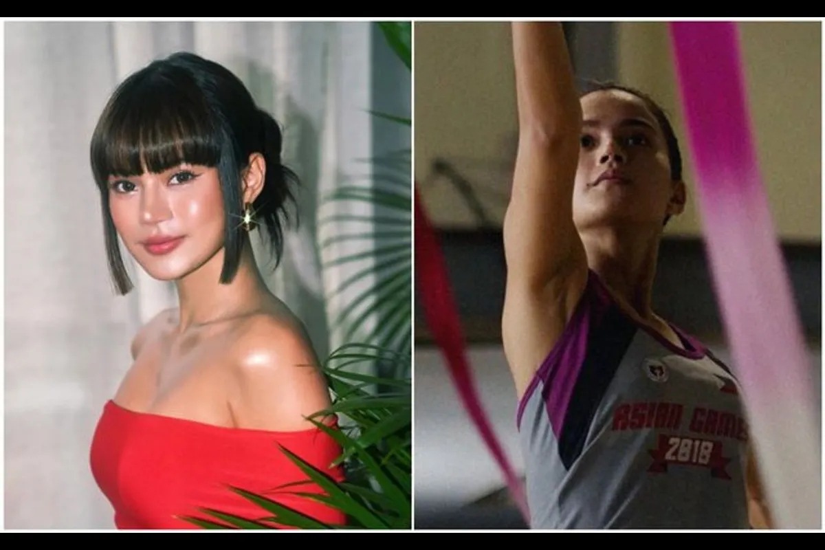 Look! Maris Racal as a Gymnast in the Upcoming Movie 'Sunshine' | ABS ...