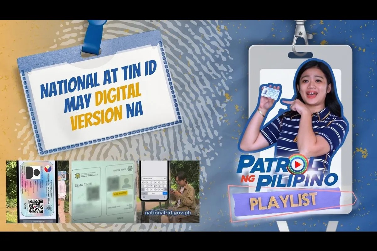 National at TIN ID, may digital version na rin | Patrol ng Pilipino ...