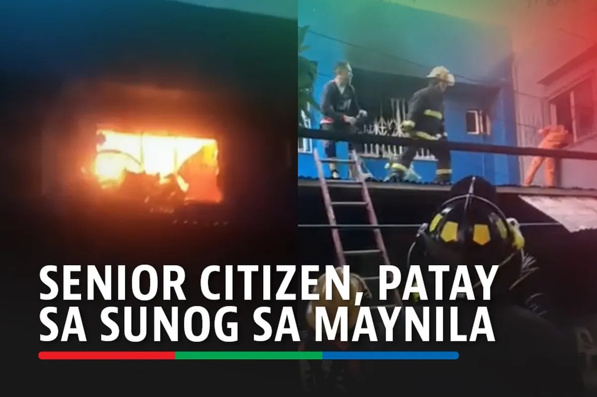 Senior citizen, patay sa sunog sa Maynila | ABS-CBN News Senior citizen, patay sa sunog sa Maynila | ABS-CBN News