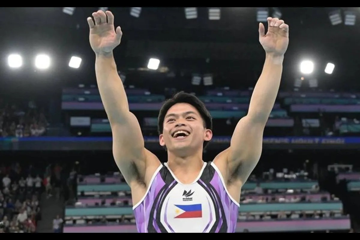 Filipino Gymnast Carlos Yulo Makes History With Double Olympic Gold ...