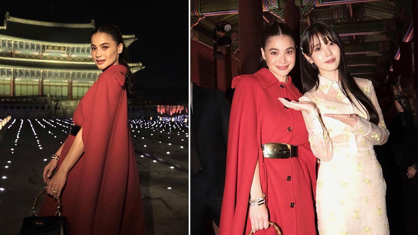 LOOK: Anne Curtis meets IU at fashion show in Korea | ABS-CBN Entertainment