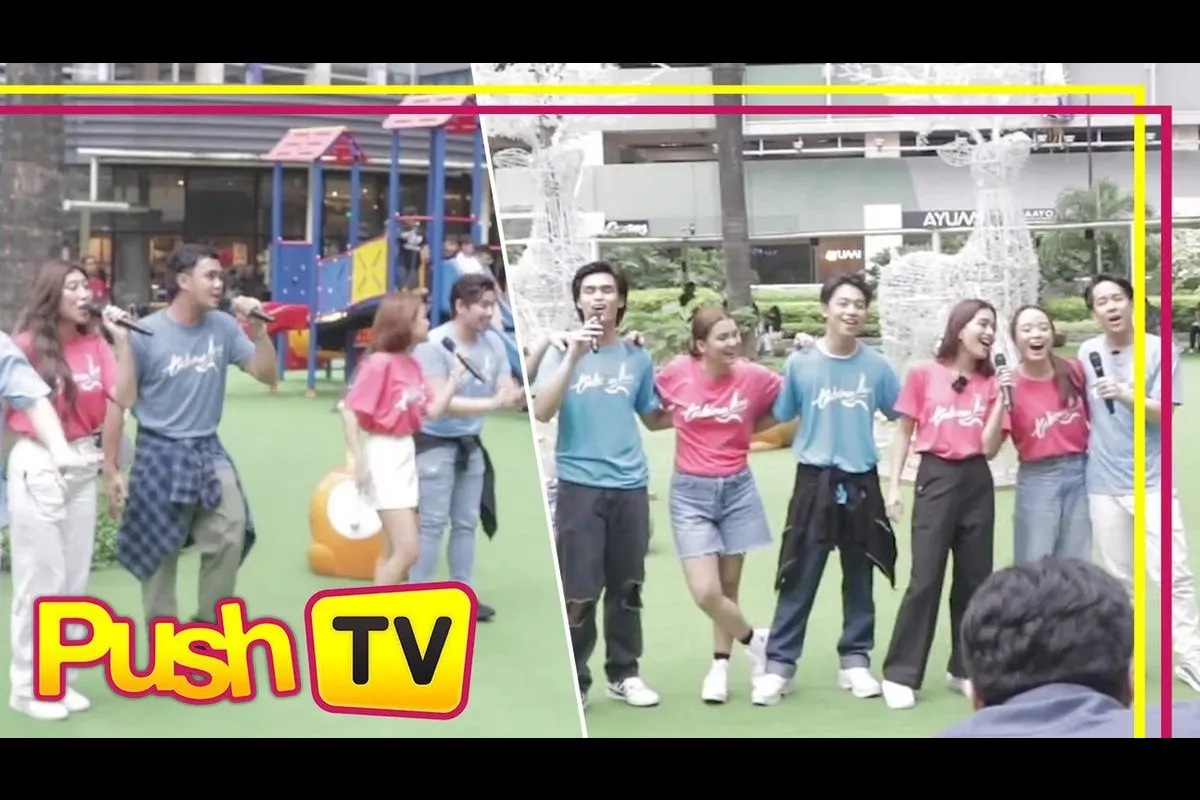 WATCH: ‘Tabing Ilog: The Musical’ cast flash mob | PUSH TV | ABS-CBN Entertainment
