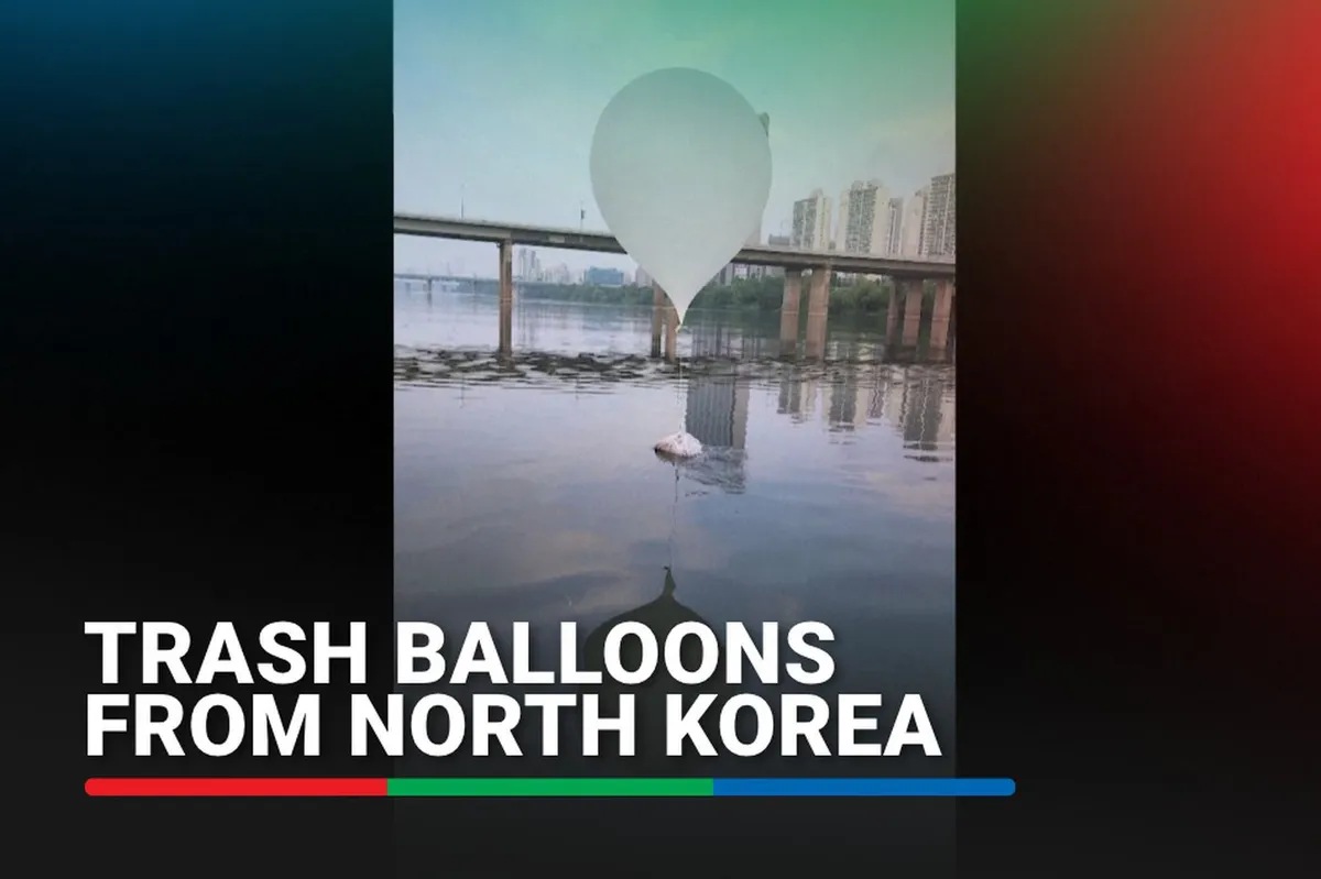 North Korea resumes sending trash balloons to South Korea | ABS-CBN News