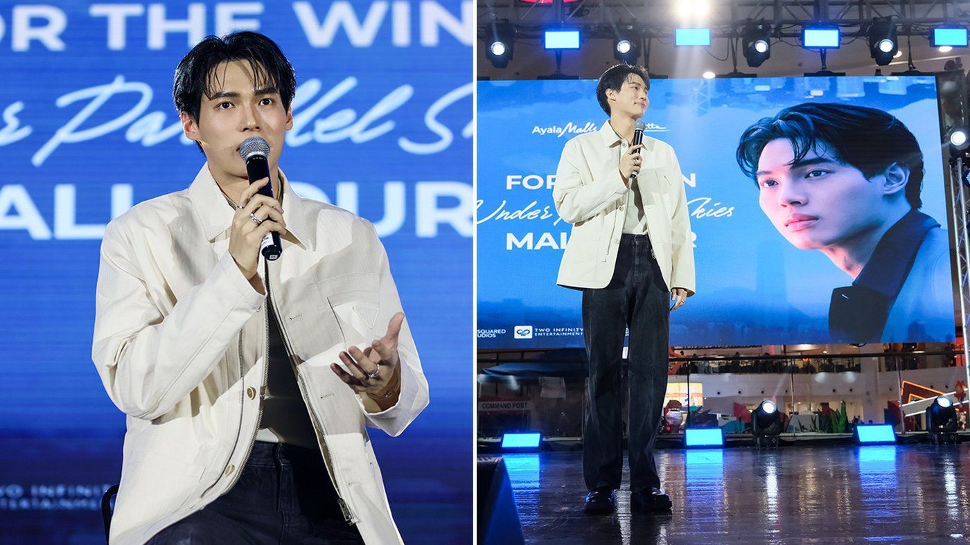 Win Metawin meets fans on mall tour for ‘Under Parallel Skies’ | ABS ...