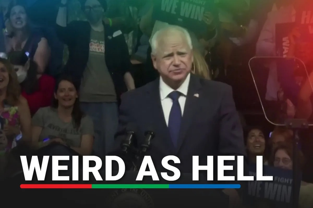 'These guys are weird as hell', says Walz on Trump, Vance | ABS-CBN News