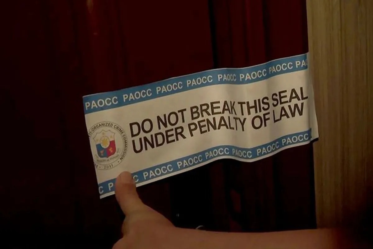 Authorities secure search warrant, enter Porac POGO compound anew | ABS ...