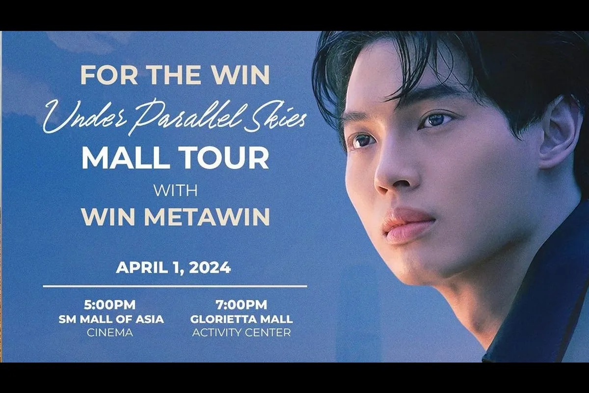 Win Metawin to do mall tours in Manila for ‘Under Parallel Skies’ | ABS ...