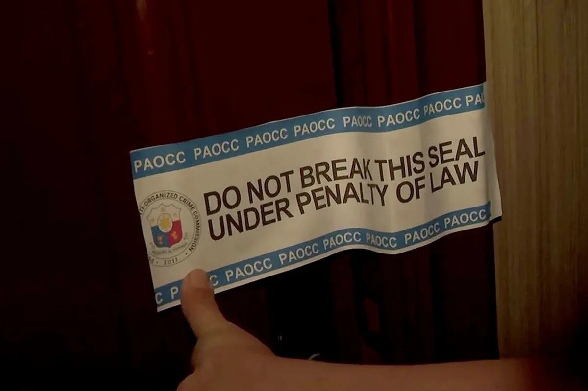 Authorities secure search warrant, enter Porac POGO compound anew | ABS ...