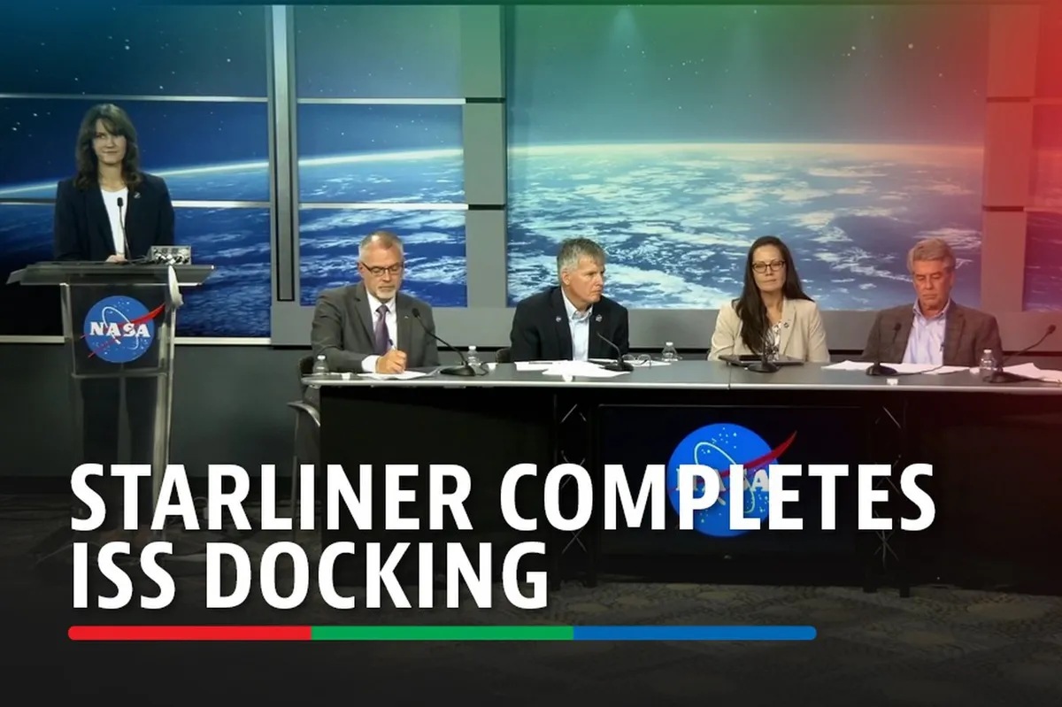 Boeing Starliner crew aboard ISS after challenging docking | ABS-CBN News