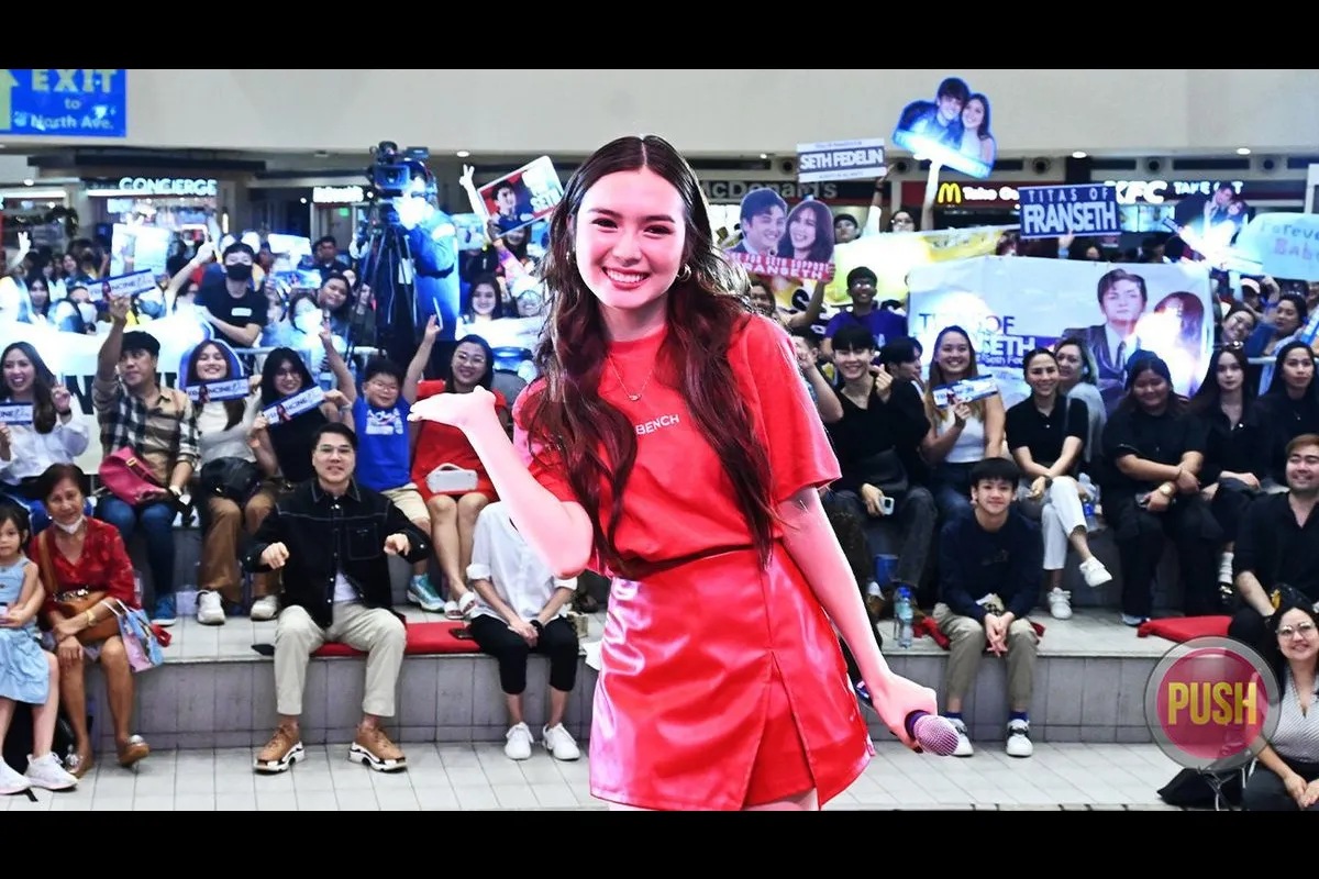 LOOK: Francine Diaz’s One Dreamy Day fan meet | ABS-CBN Entertainment