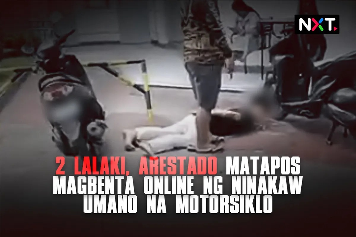 2 lalaki, arestado matapos magbenta online ng ninakaw umano na motorsiklo | ABS-CBN News