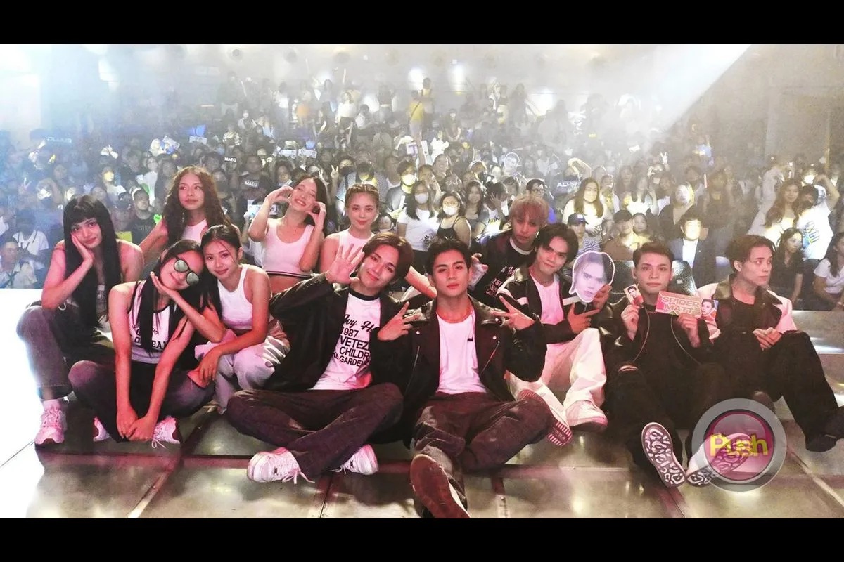 LOOK: P-pop group PLUUS’s first official fan meeting | ABS-CBN ...