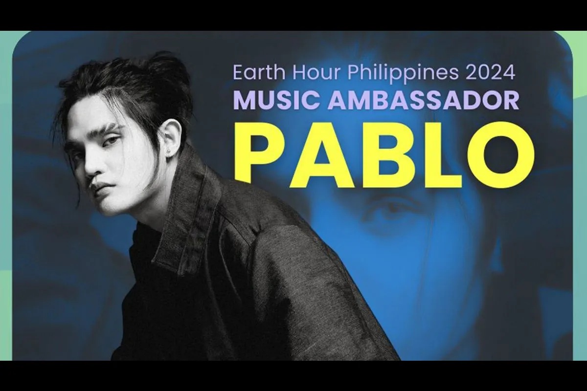 SB19’s Pablo becomes music ambassador for Earth Hour PH 2024 | ABS-CBN ...