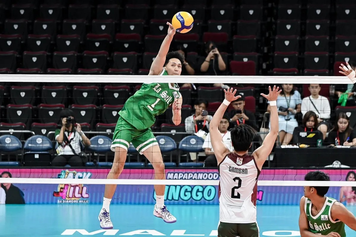 UAAP: La Salle Green Spikers sweep UP to end losing skid | ABS-CBN Sports