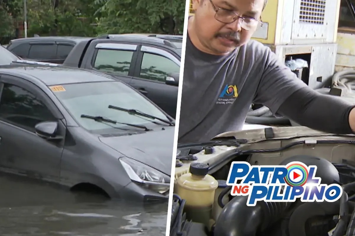 TIPS: Paano ayusin ang mga sasakyang nalubog sa baha | ABS-CBN News