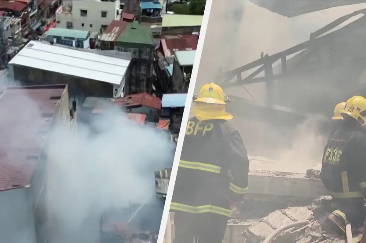 Magkahiwalay na sunog sumiklab sa Maynila, QC | ABS-CBN News
