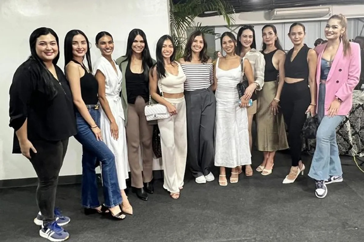 Martin Nievera, Gary V, Maki rehearse with Bb. Pilipinas queens | ABS ...