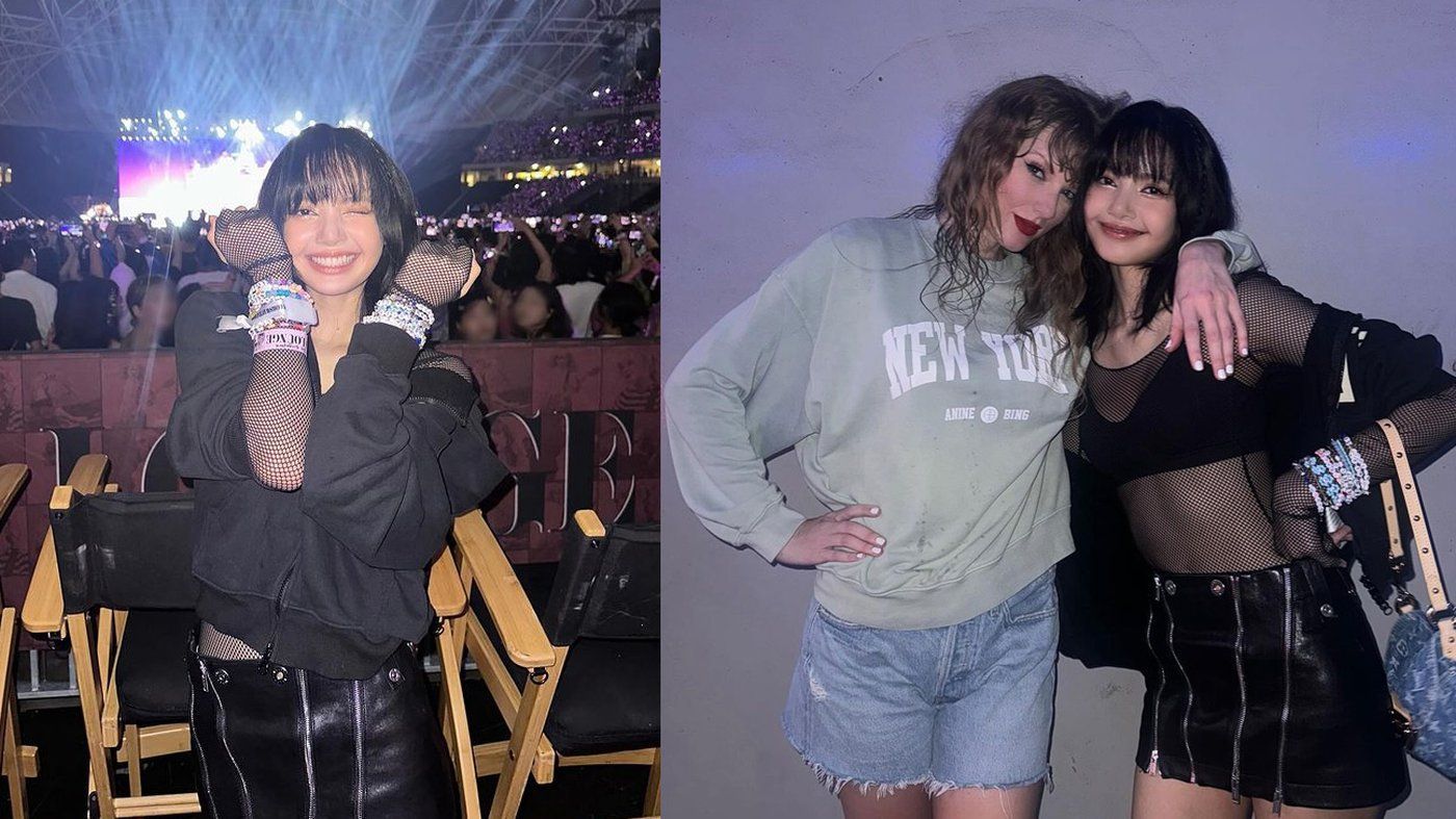 BLACKPINK'S Lisa attends Taylor Swift’s ‘Eras Tour’ in Singapore | ABS ...