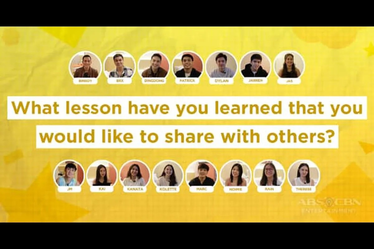 PBB Gen 11 housemates share the life lessons they wish to impart to ...