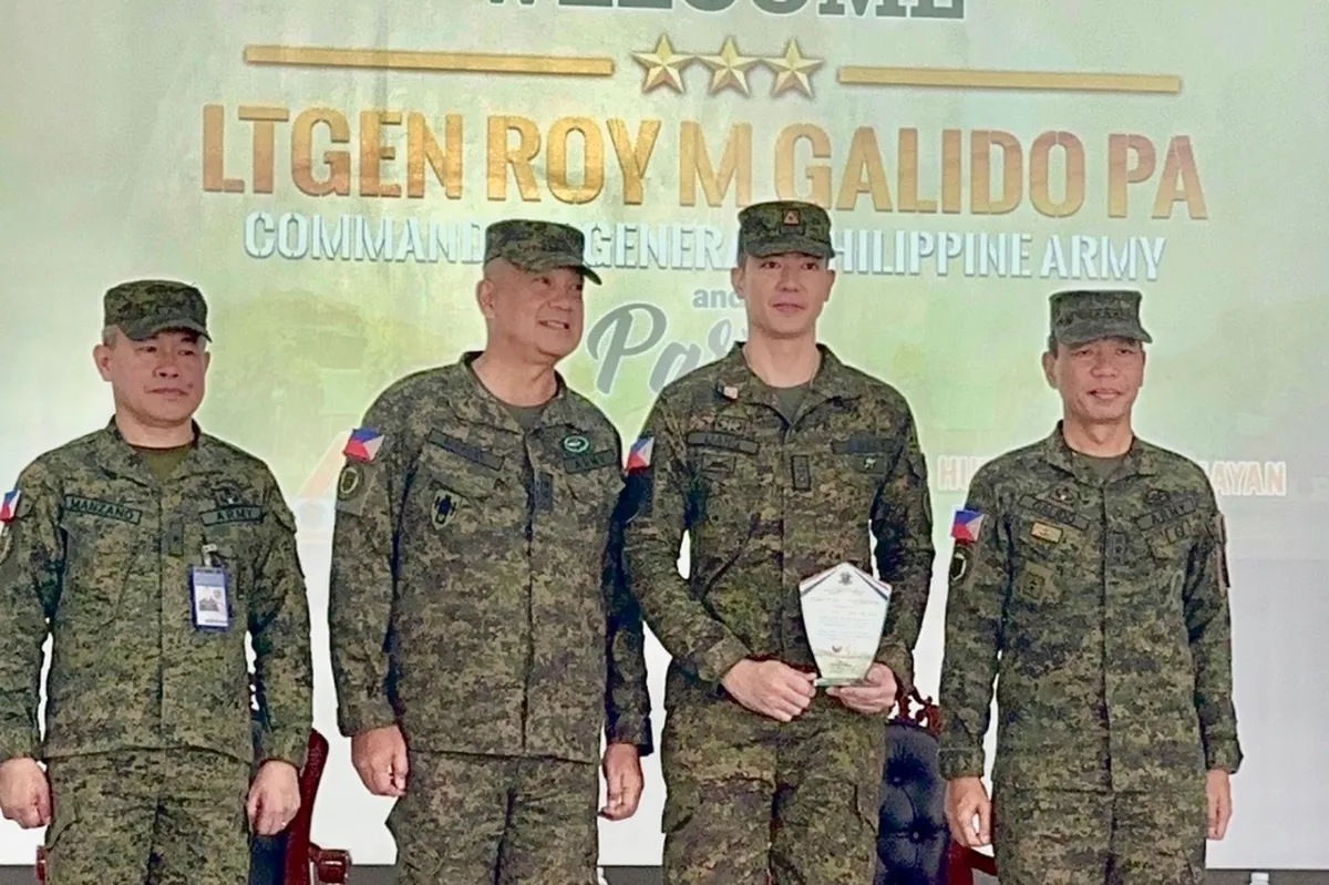 Philippine Army honors Ronnie Liang for volunteerism, patriotism | ABS ...