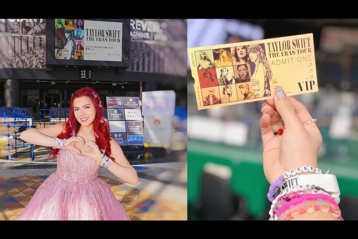 Alexa Ilacad shares her favorite parts of Taylor Swift’s Eras Tour ...