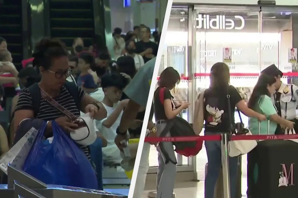 Mga biyahero, dagsaan na rin sa mga terminal ng bus, airport | ABS-CBN News