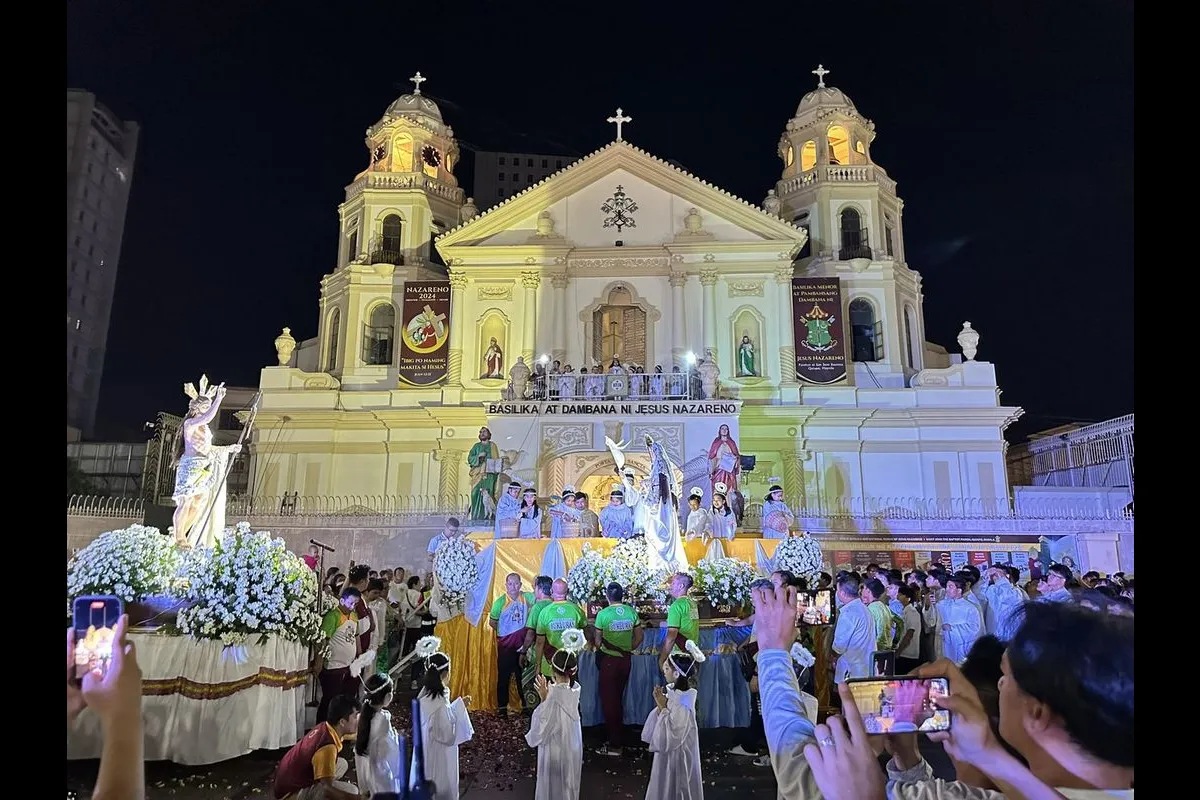 Mga mananampalataya nakiisa sa Easter 'Salubong' sa Quiapo Church | ABS-CBN News