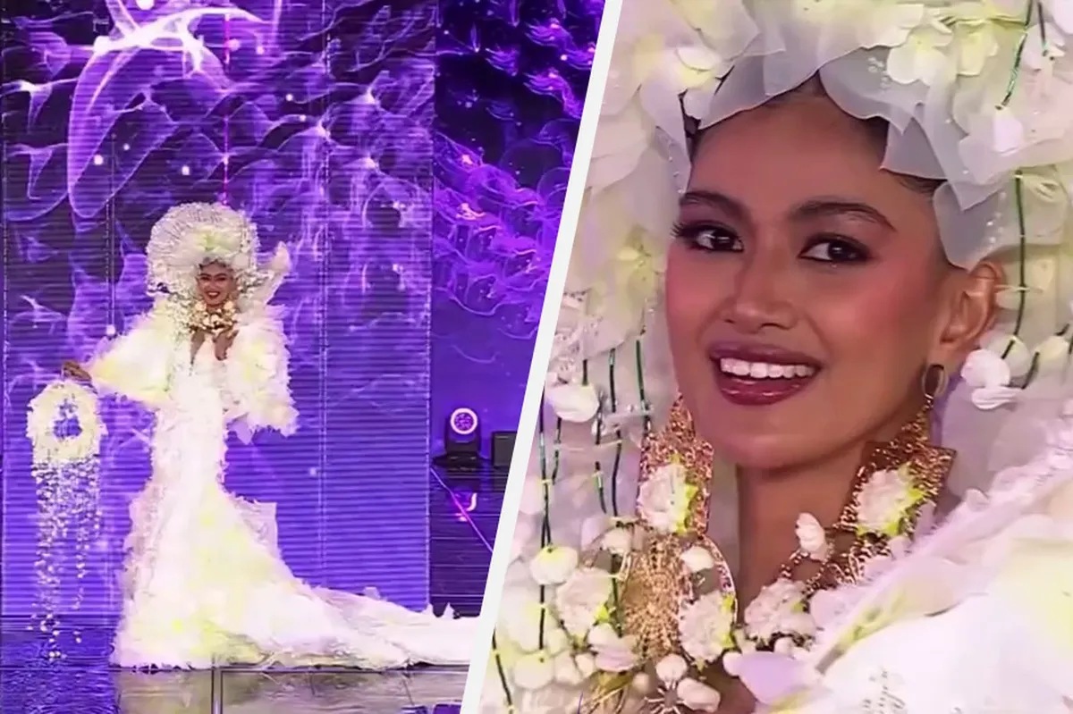 PH's Alethea Ambrosio wears sampaguita costume for Miss Supranational ...