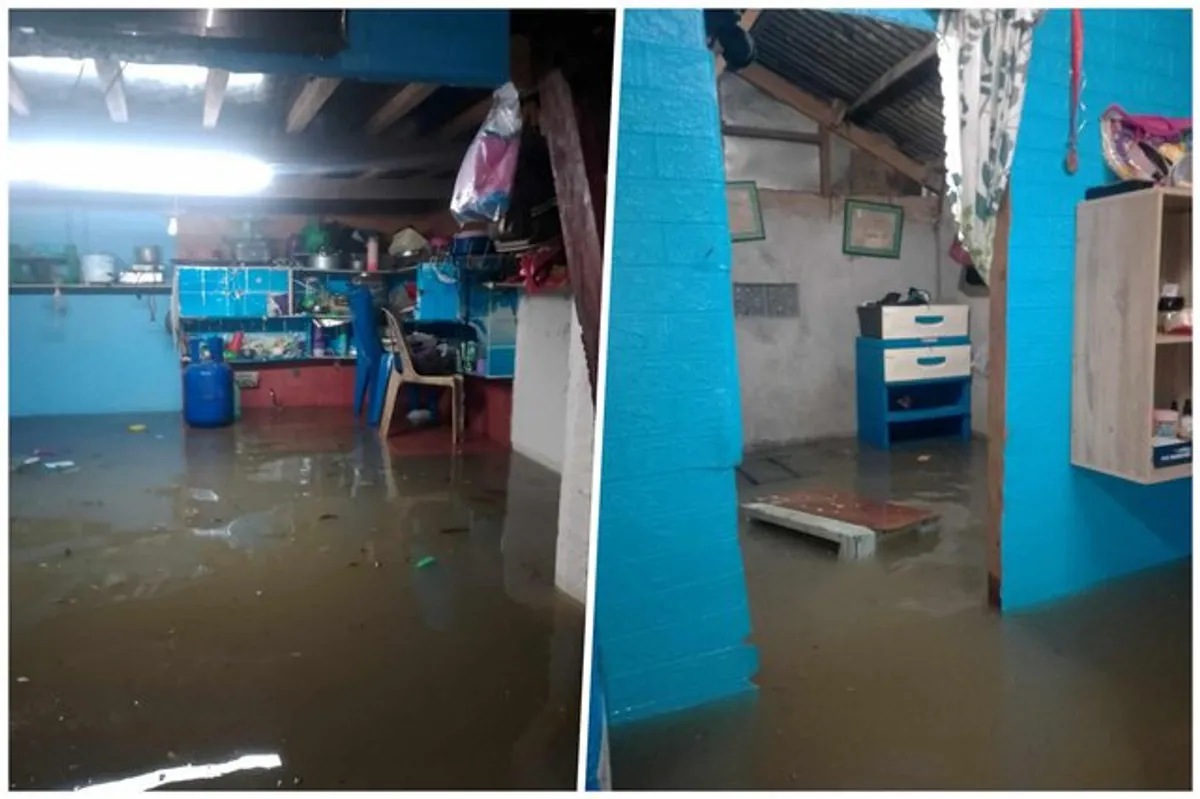 Ilang lugar sa Naga City lubog na sa baha dahil kay 'Enteng' | ABS-CBN News