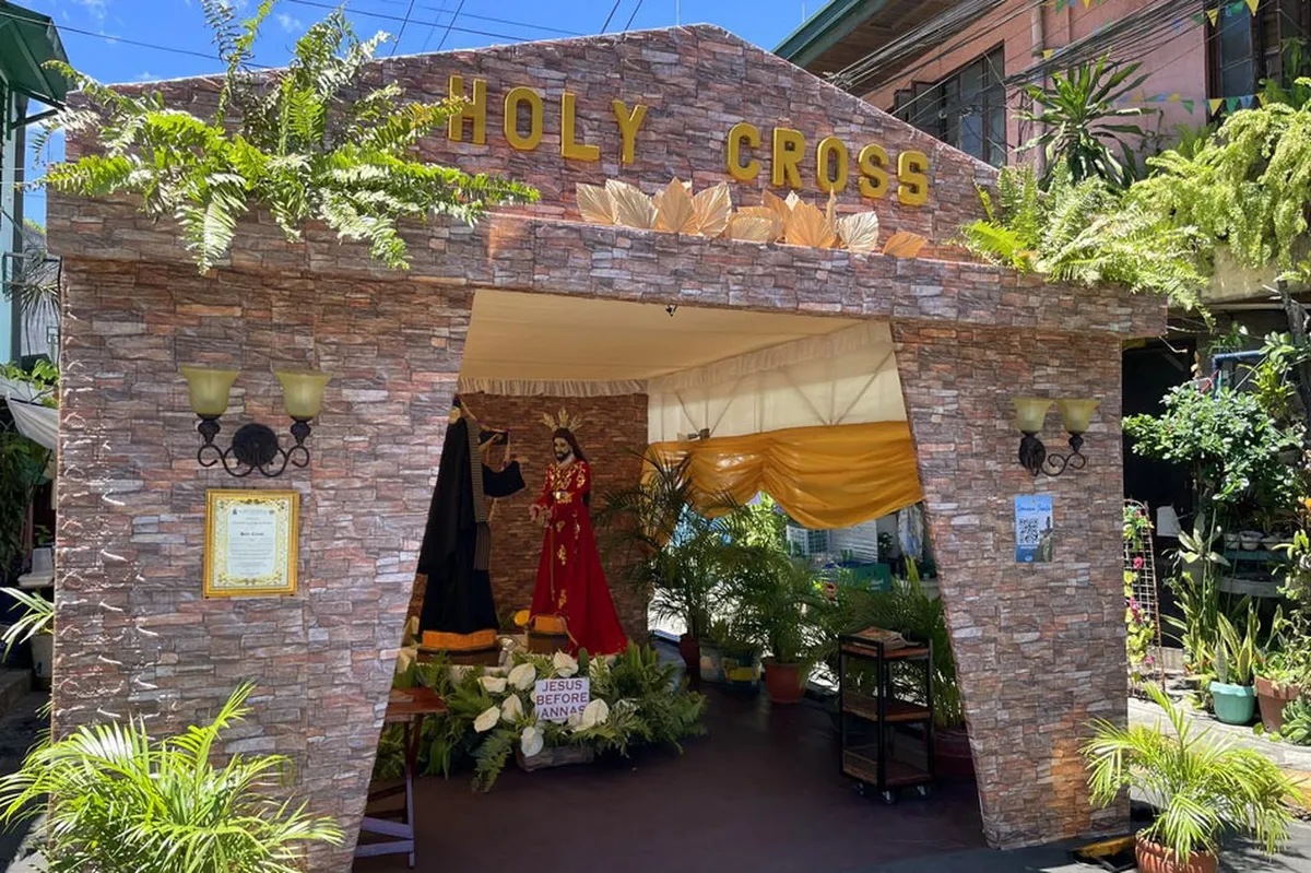 Pobla to Kapilya: Party district in Makati turns holy with 'Kalbaryo ...