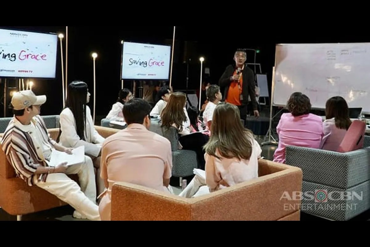 WATCH: Script reading session with the cast of “Saving Grace” | ABS-CBN ...
