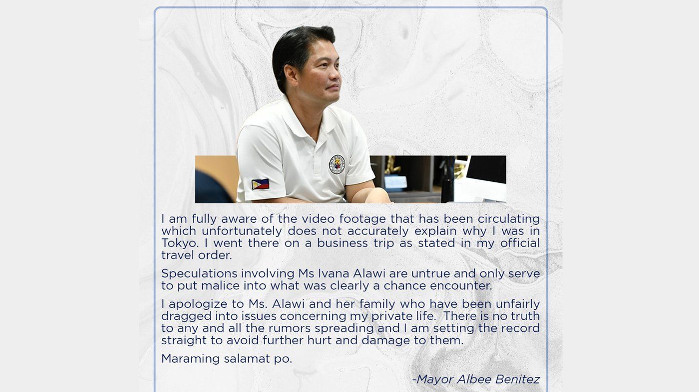 Bacolod City mayor breaks silence over alleged affair with Ivana Alawi ...