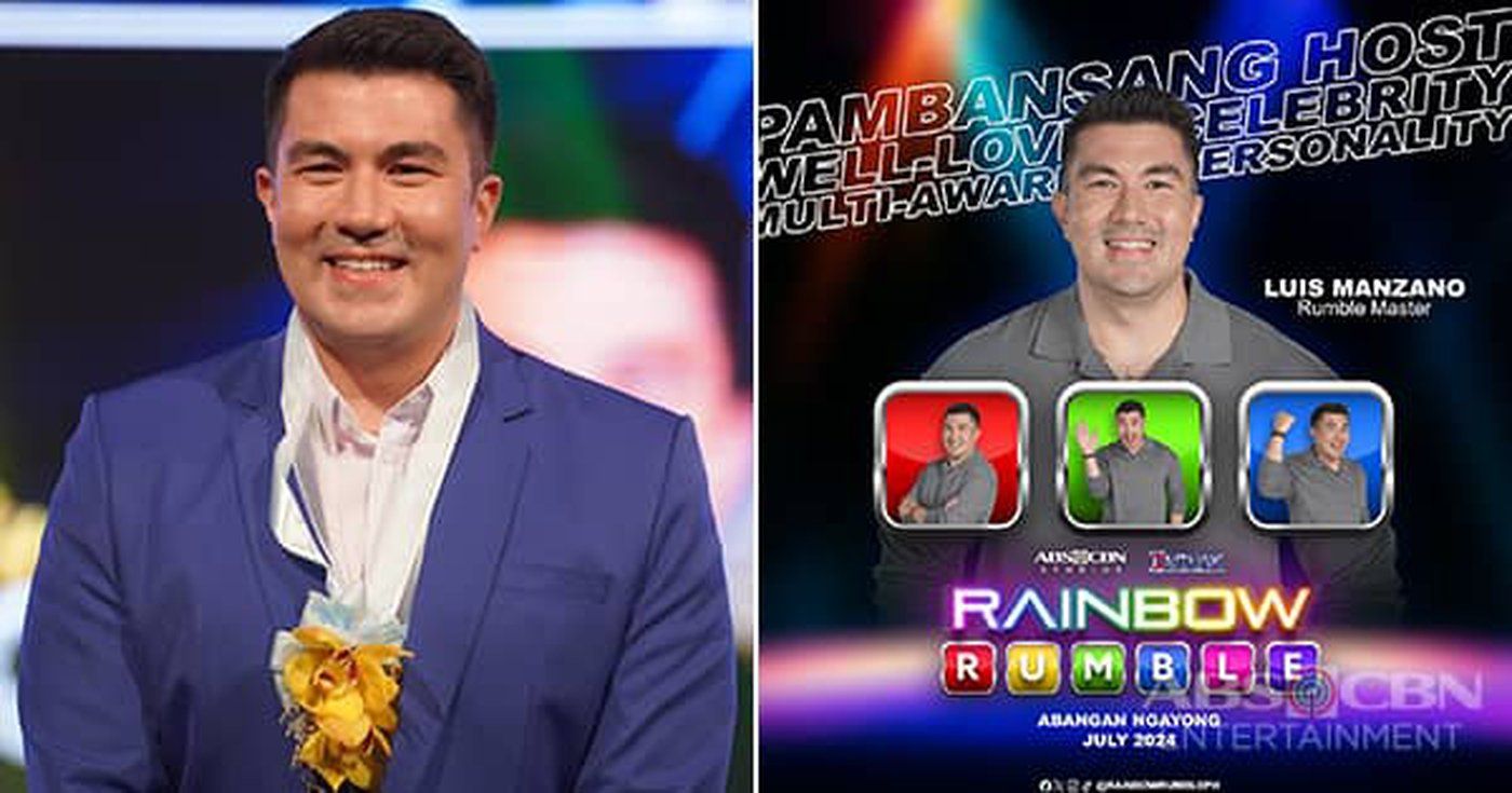 Abangan si Luis Manzano bilang Rumble Master sa bagong game show na ...