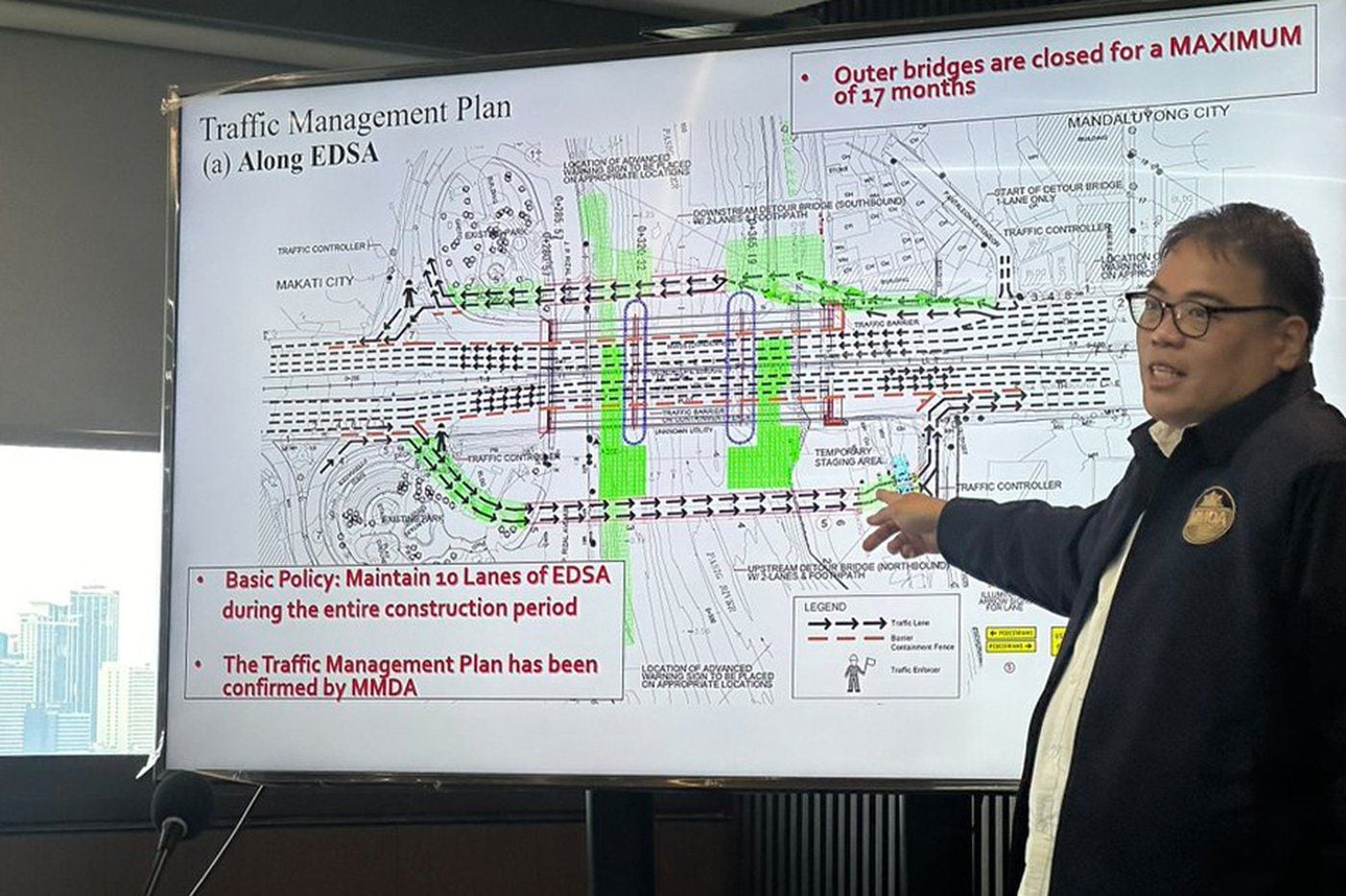 Partial closure of Guadalupe Bridge to start October 2025 | ABS-CBN News