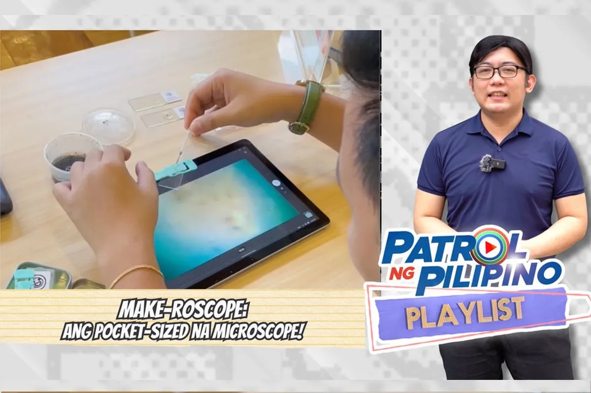 Make-roscope: Ang pocket-sized microscope | Patrol ng Pilipino Playlist ...