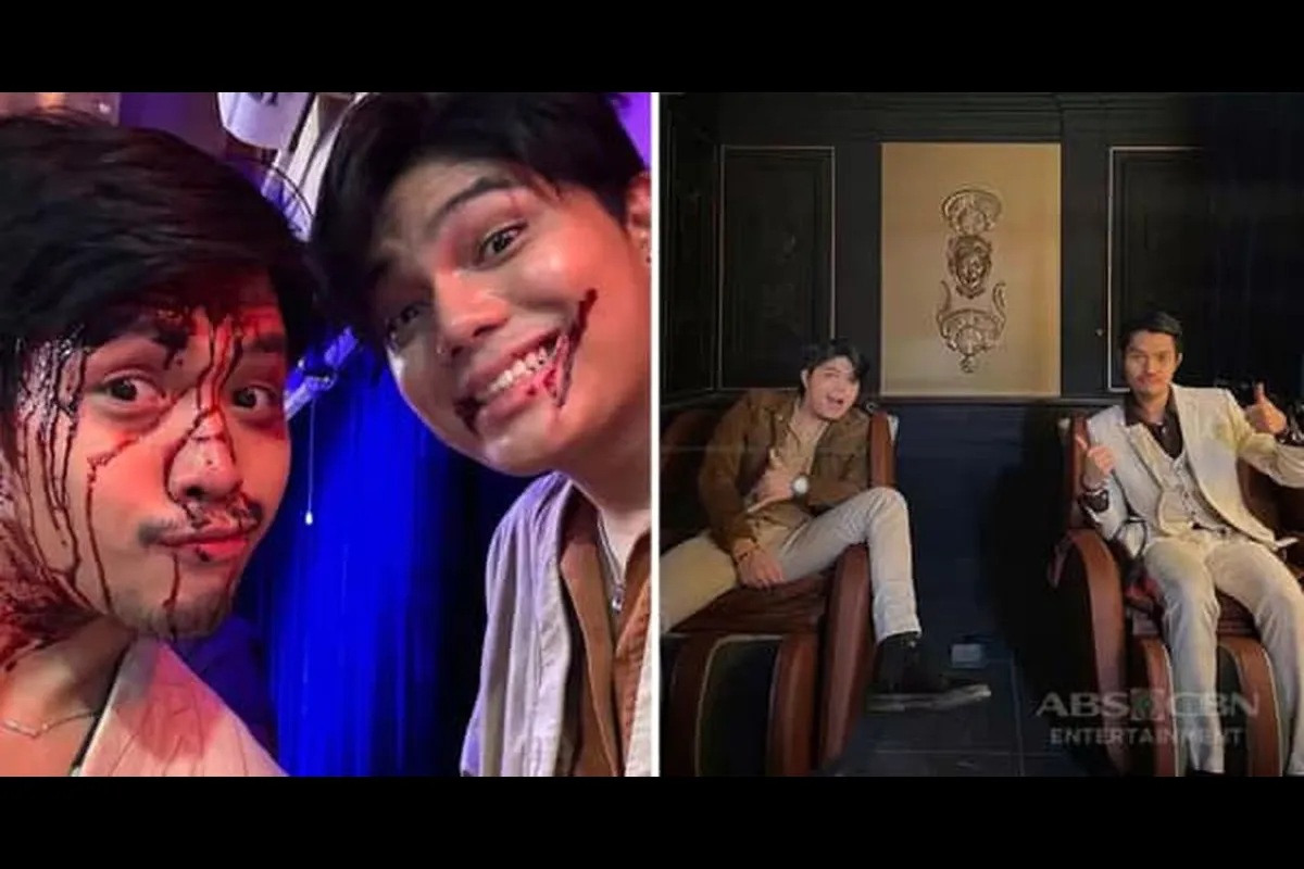 Bad guys on-cam, playful duo off-cam: Elijah and Yce form real-life ...