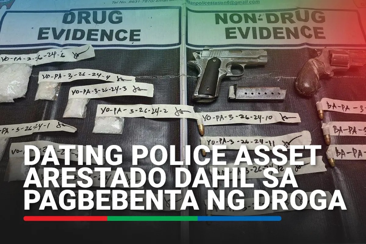 Dating police asset arestado dahil sa pagbebenta ng droga | ABS-CBN News