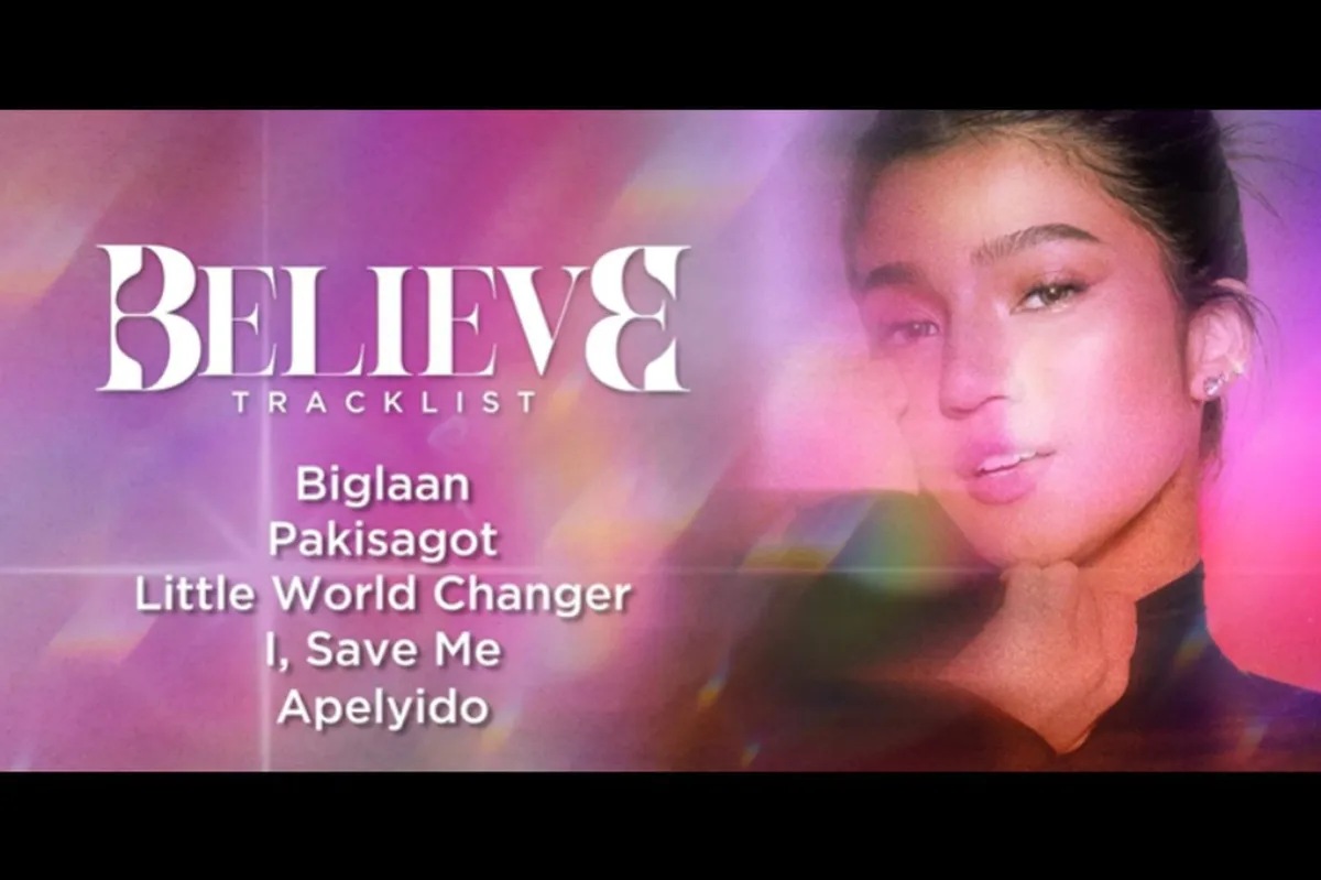 Belle Mariano releases tracklist of 2nd album 'Believe' | ABS-CBN Entertainment