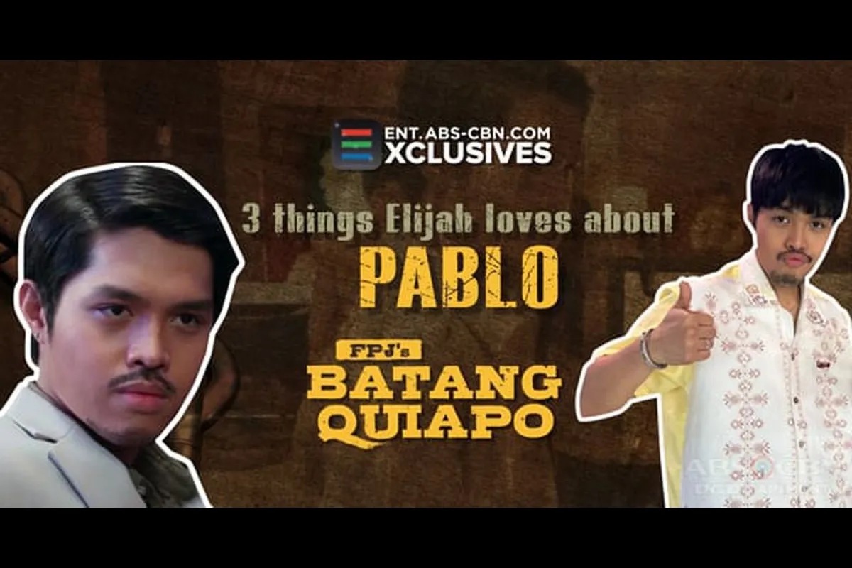 Elijah reveals 3 things he loves about his “FPJ’s Batang Quiapo ...