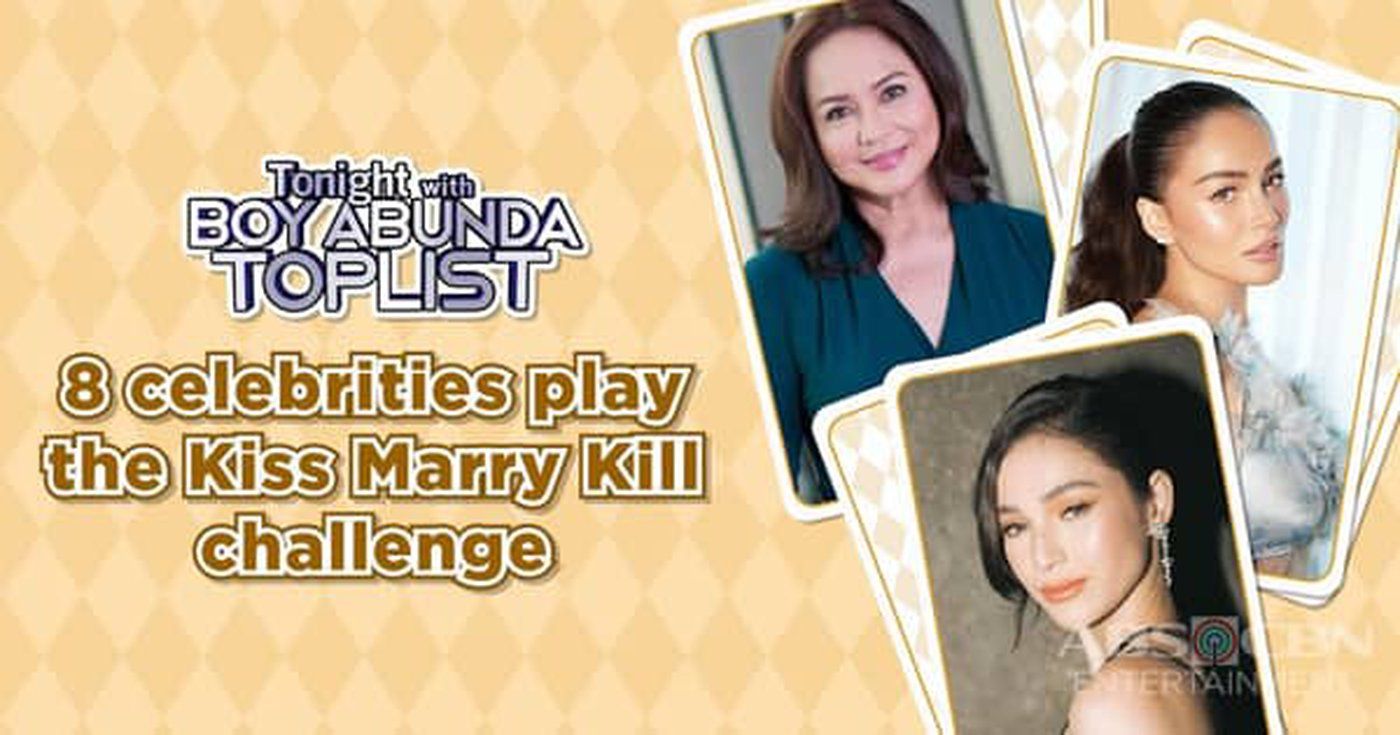 8 celebrities who enthusiastically played the “Kiss, Marry, Kill” game ...
